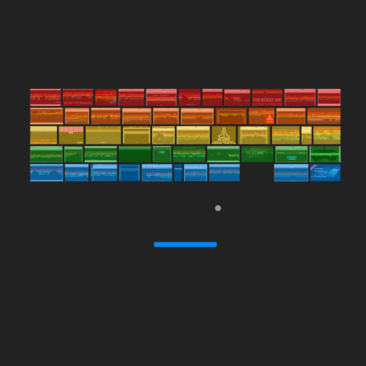 Google Atari Breakout — Play on elgooG
